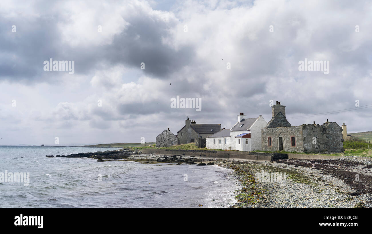 Uyeasound, Unst island, Shetland islands, Scotland. (Large format sizes ...