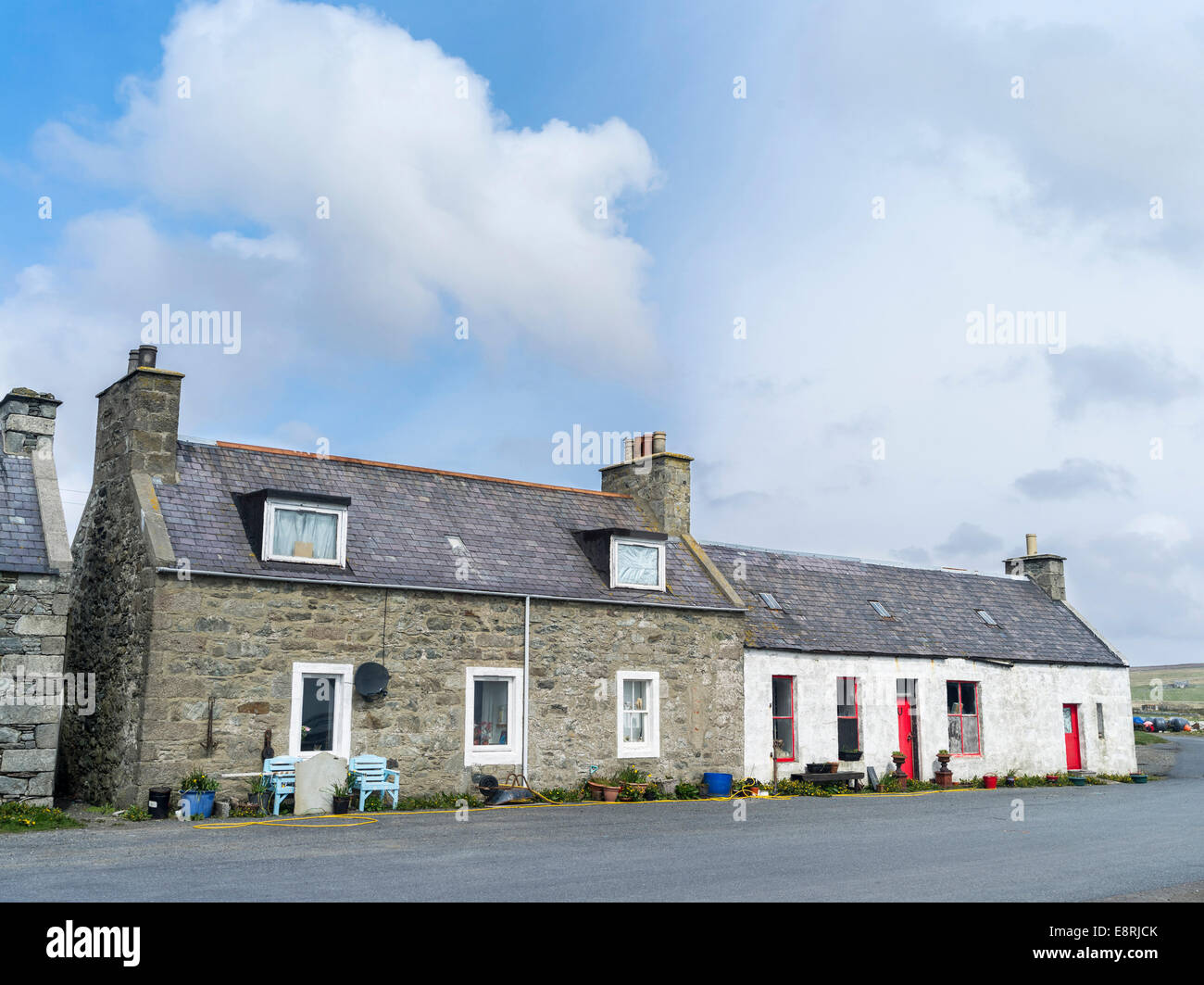 Uyeasound, Unst island, Shetland islands, Scotland. (Large format sizes ...
