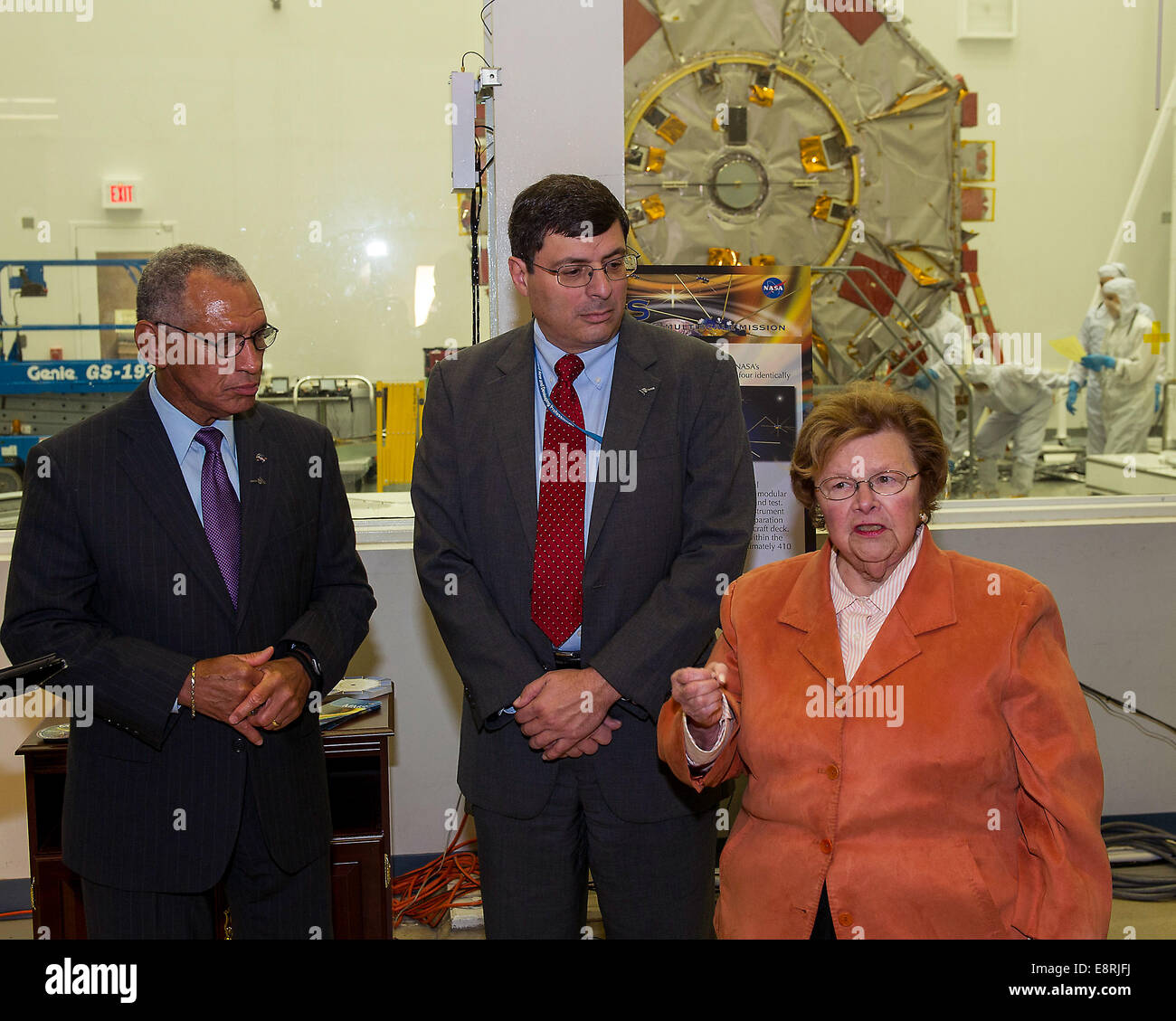 Oct. 22, 2013 – (Left to right) NASA Administrator Charles Bolden, NASA ...
