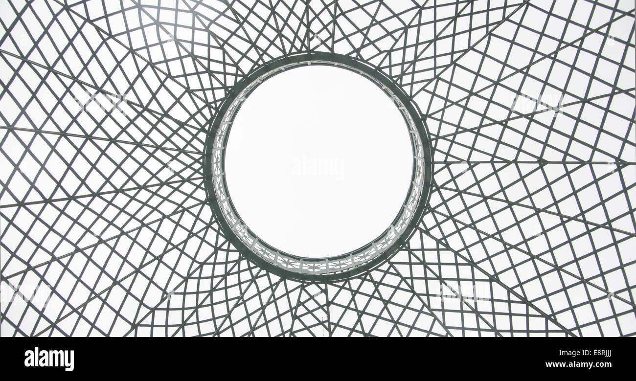 Picture presenting the modern stadium's ceiling Stock Photo - Alamy