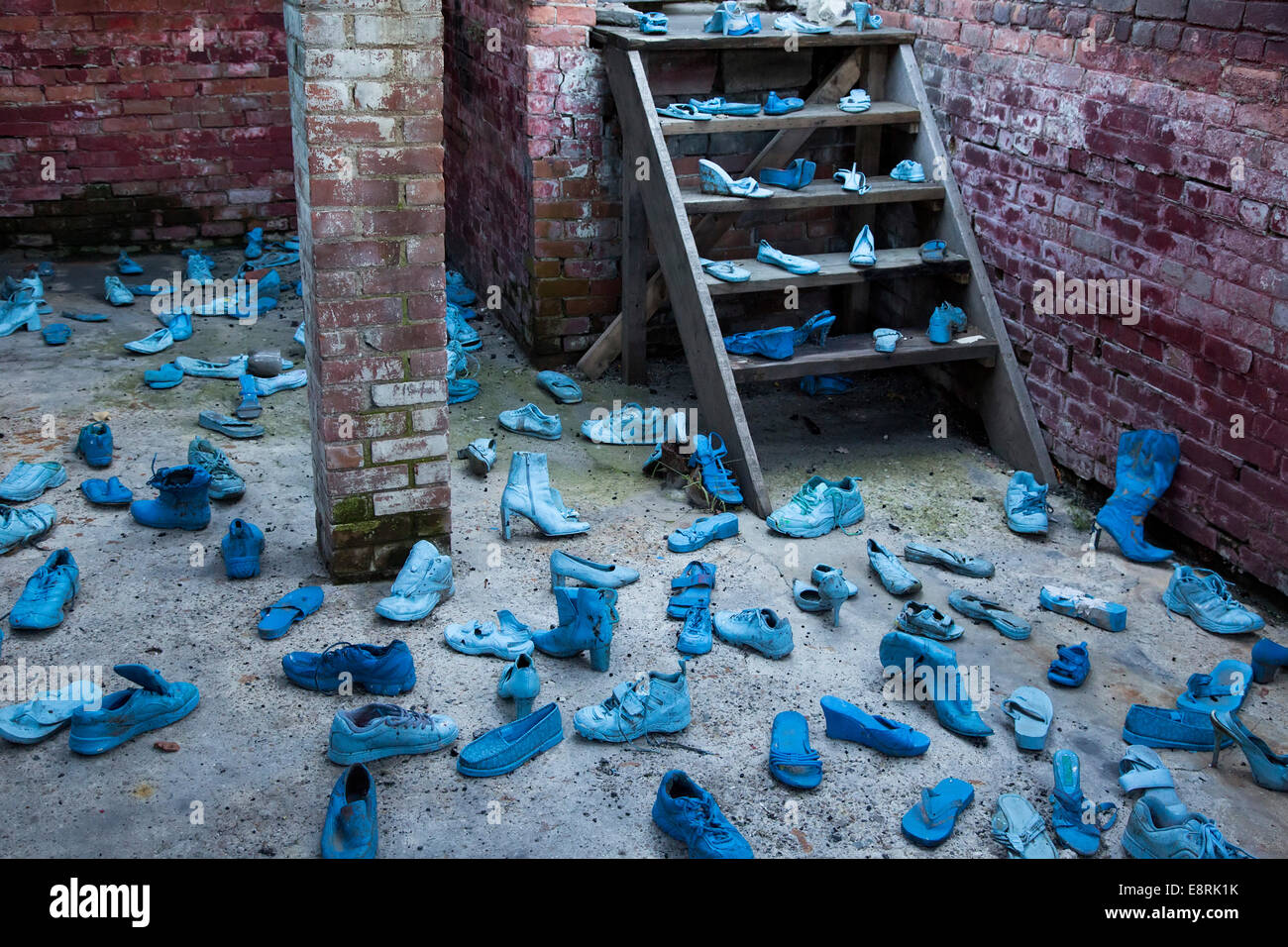 Detroit Michigan -- The Heidelberg Project, an outdoor public art ...