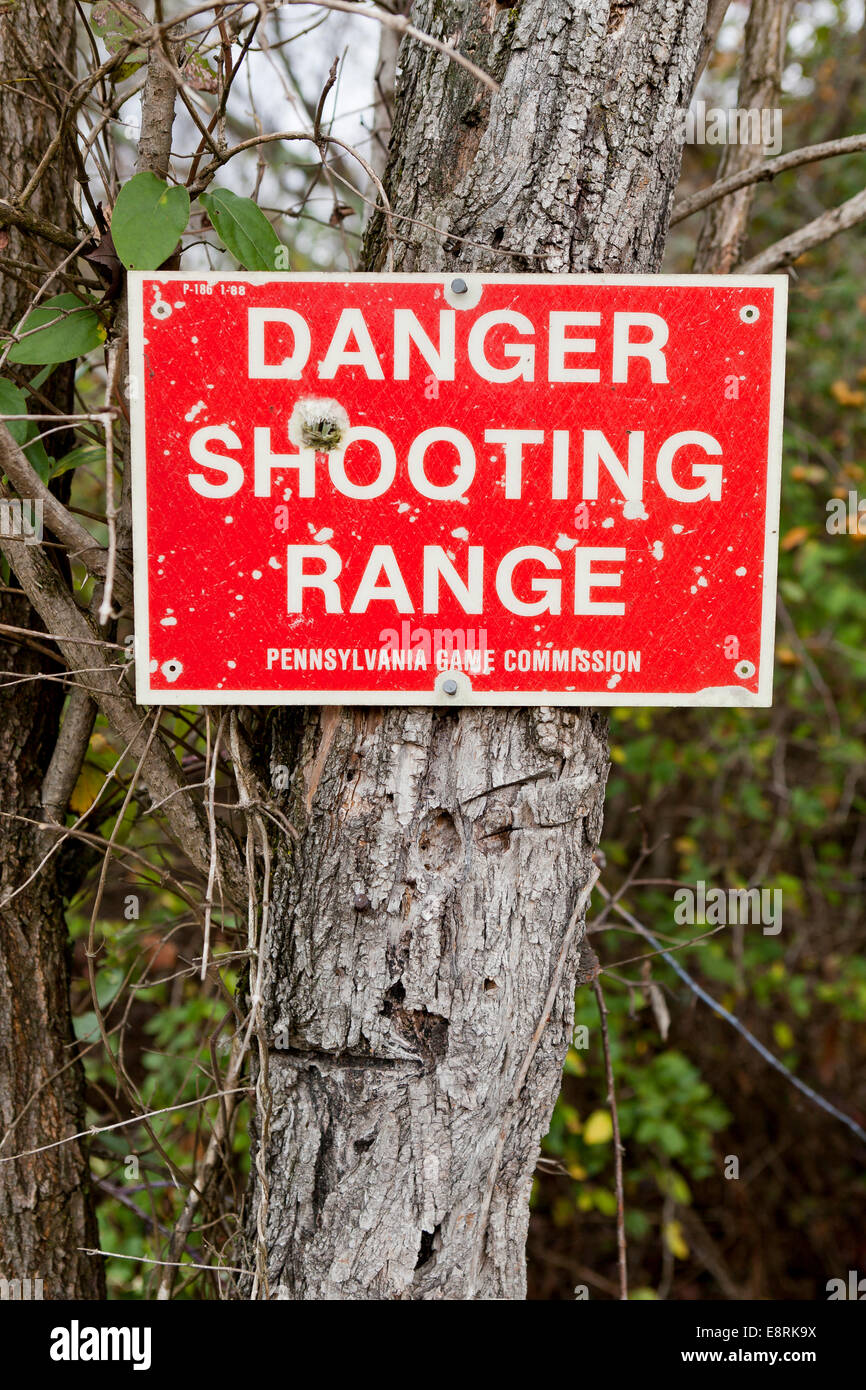 Shooting Range Sign High Resolution Stock Photography and Images - Alamy