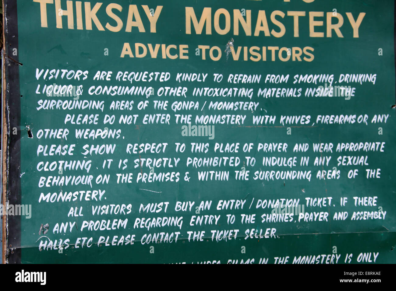 Monastery rules hi-res stock photography and images - Alamy