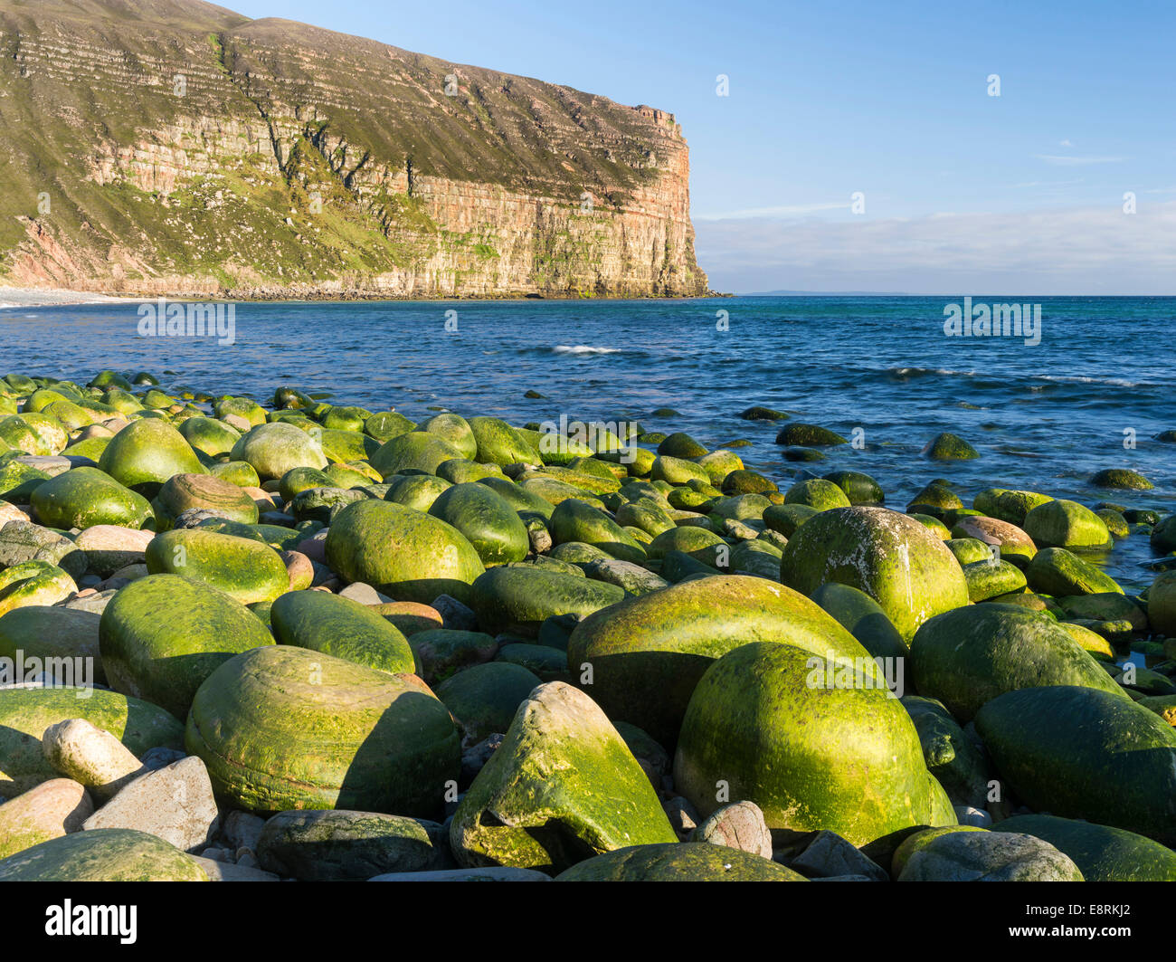 Rackwick Bay Beach, Hoy island, Orkney islands, Scotland. (Large format ...