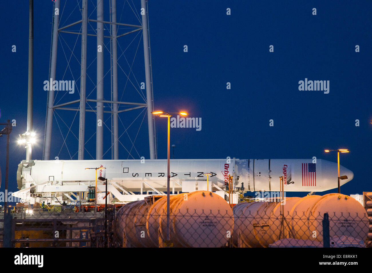 Orbital Sciences Corp. completed the roll-out of the first fully ...