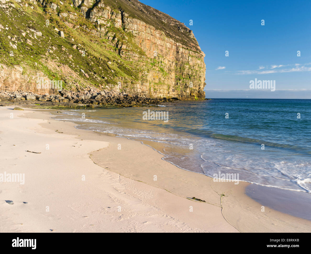 Rackwick Bay Beach, Hoy island, Orkney islands, Scotland. (Large format ...