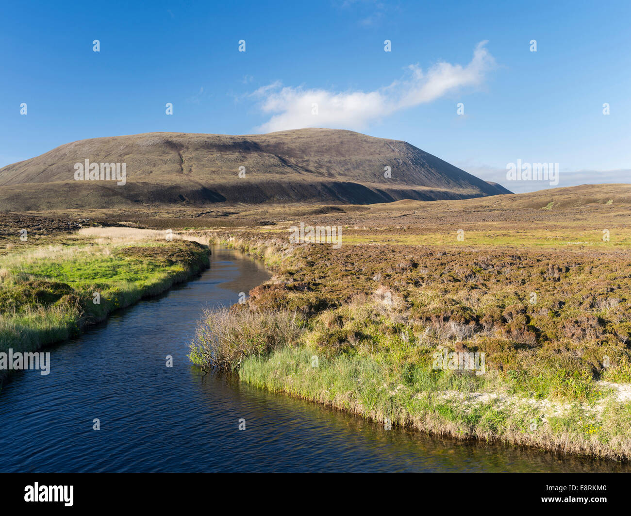The hills of North Hoy, seen from Rackwick Bay, island of Hoy, Orkney ...