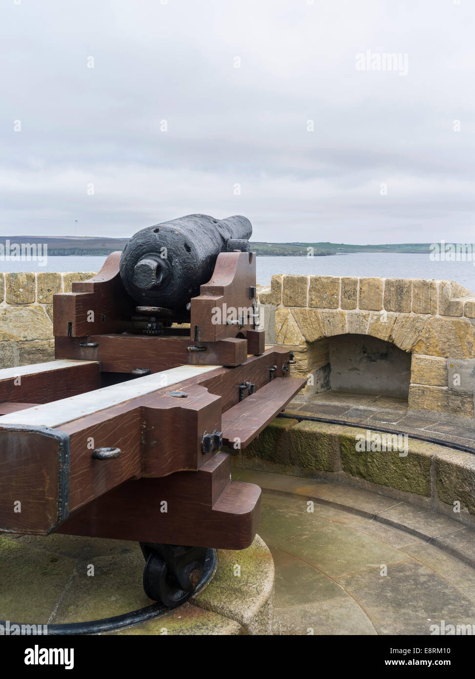 Hackness Martello Towers and Battery, guarded the southern entrance to ...