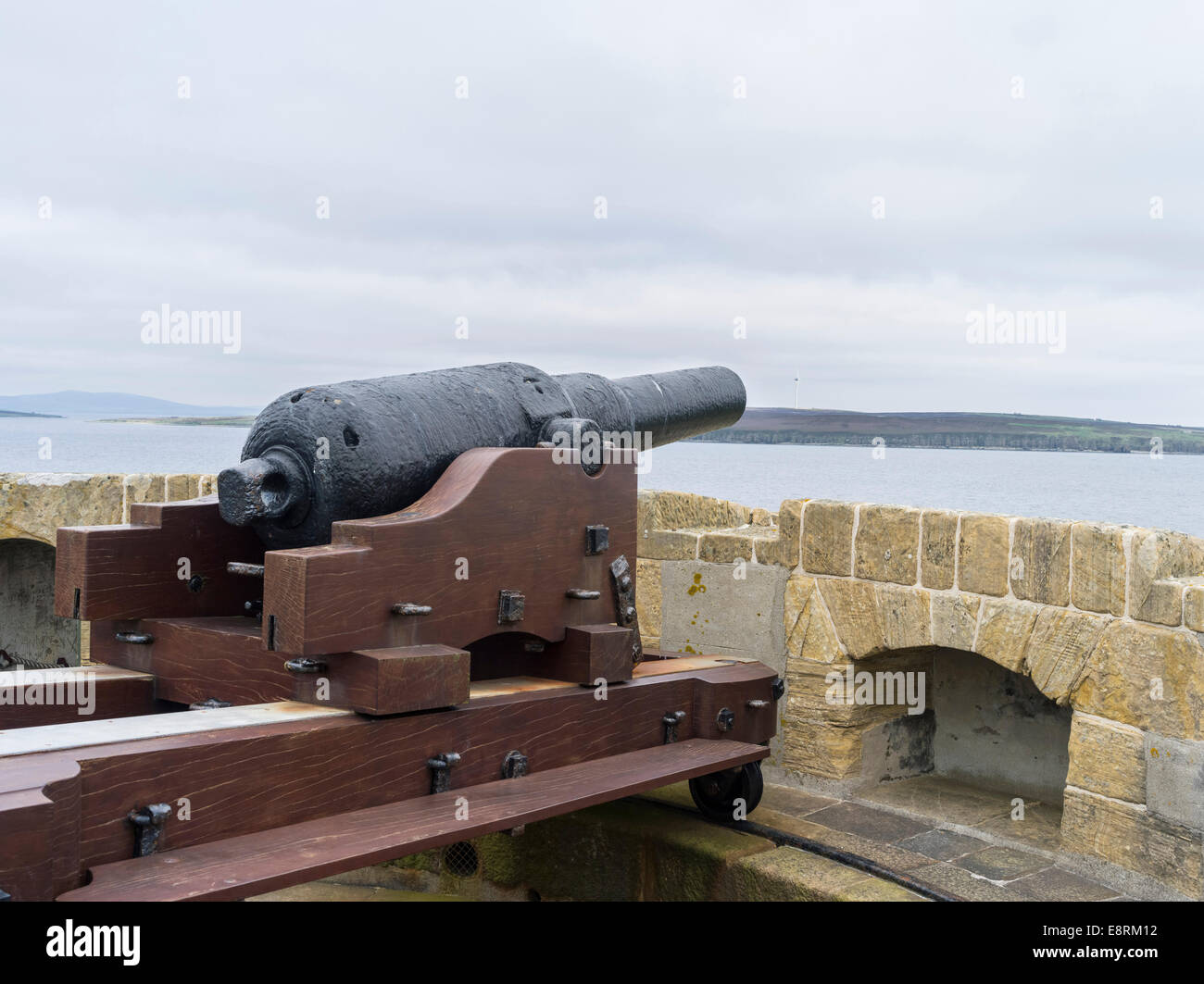 Hackness Martello Towers and Battery, guarded the southern entrance to ...