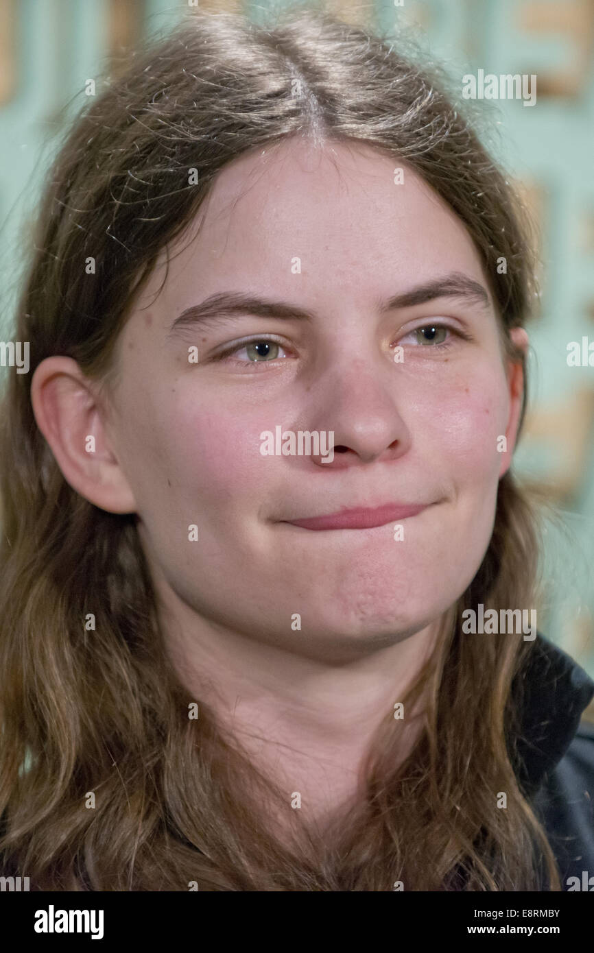 The singer Eliot Sumner, daughter of musician Sting, at the clothing ...