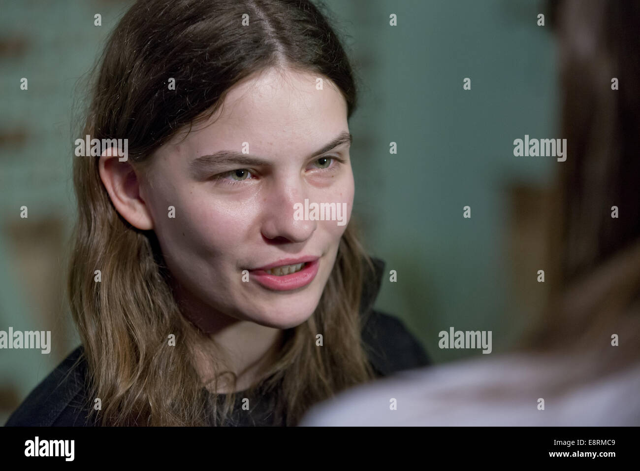 The singer Eliot Sumner, daughter of musician Sting, at the clothing ...