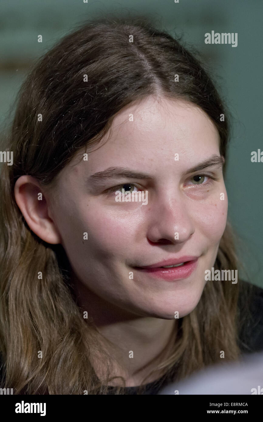 The singer Eliot Sumner, daughter of musician Sting, at the clothing ...