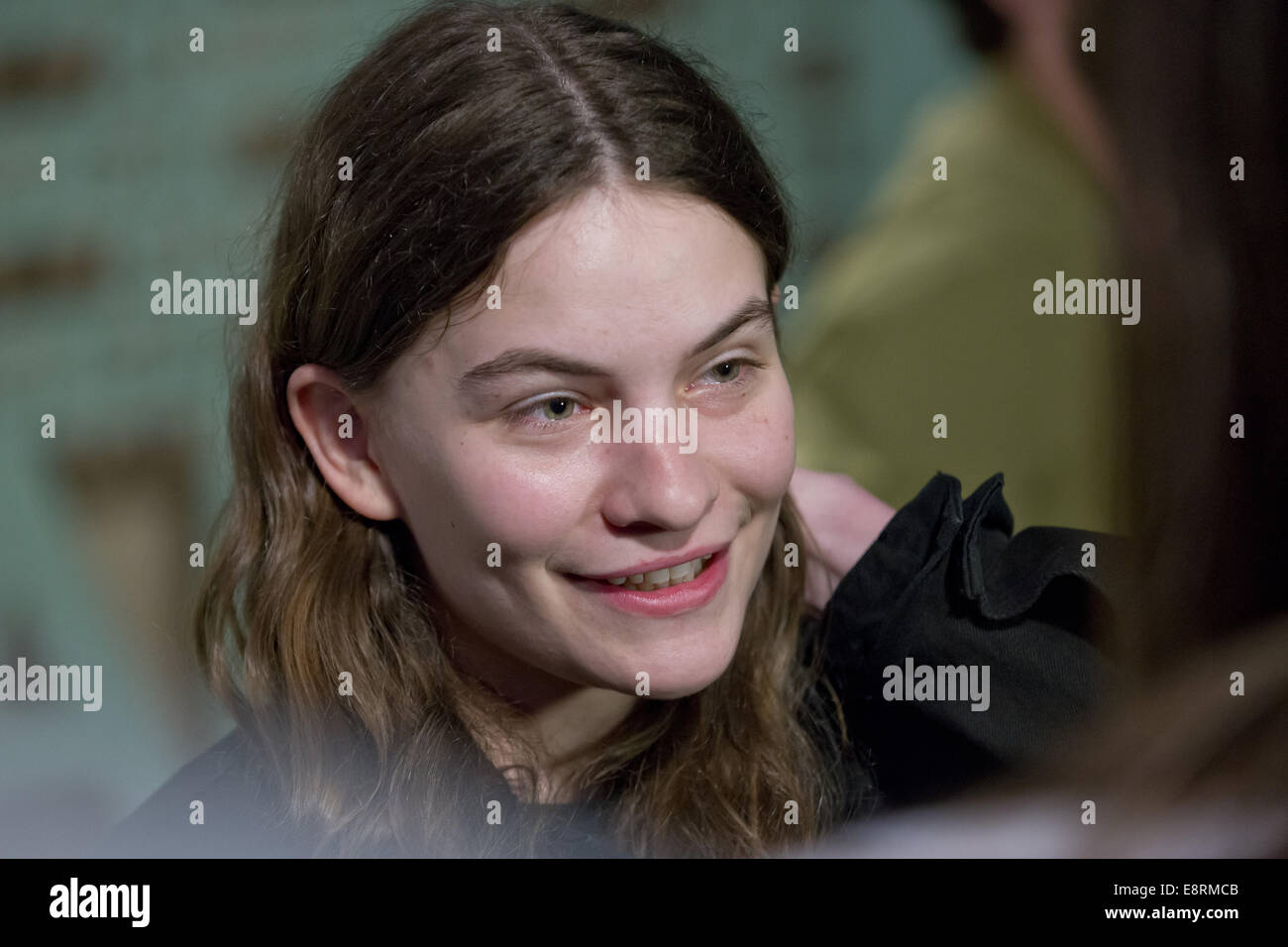 The singer Eliot Sumner, daughter of musician Sting, at the clothing ...