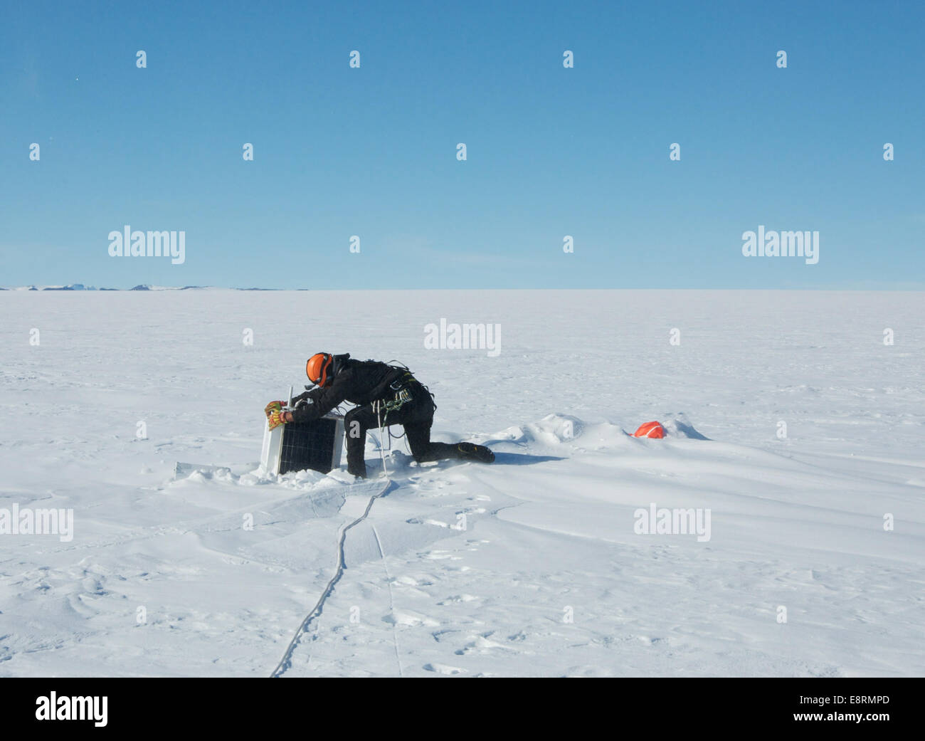 Recovery of a BARREL balloon payload after its flight. The recovery was ...
