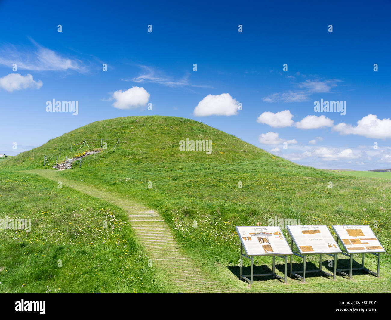 Maes Howe (Maeshowe) is a Neolithic chambered cairn (c.2800 BC), a ...