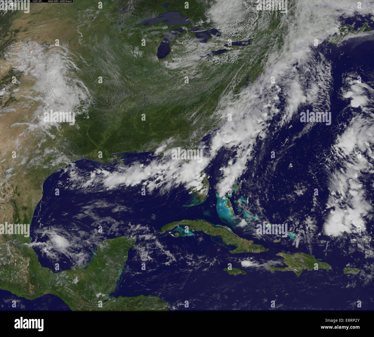 Cold Front Cools the Eastern US Stock Photo - Alamy