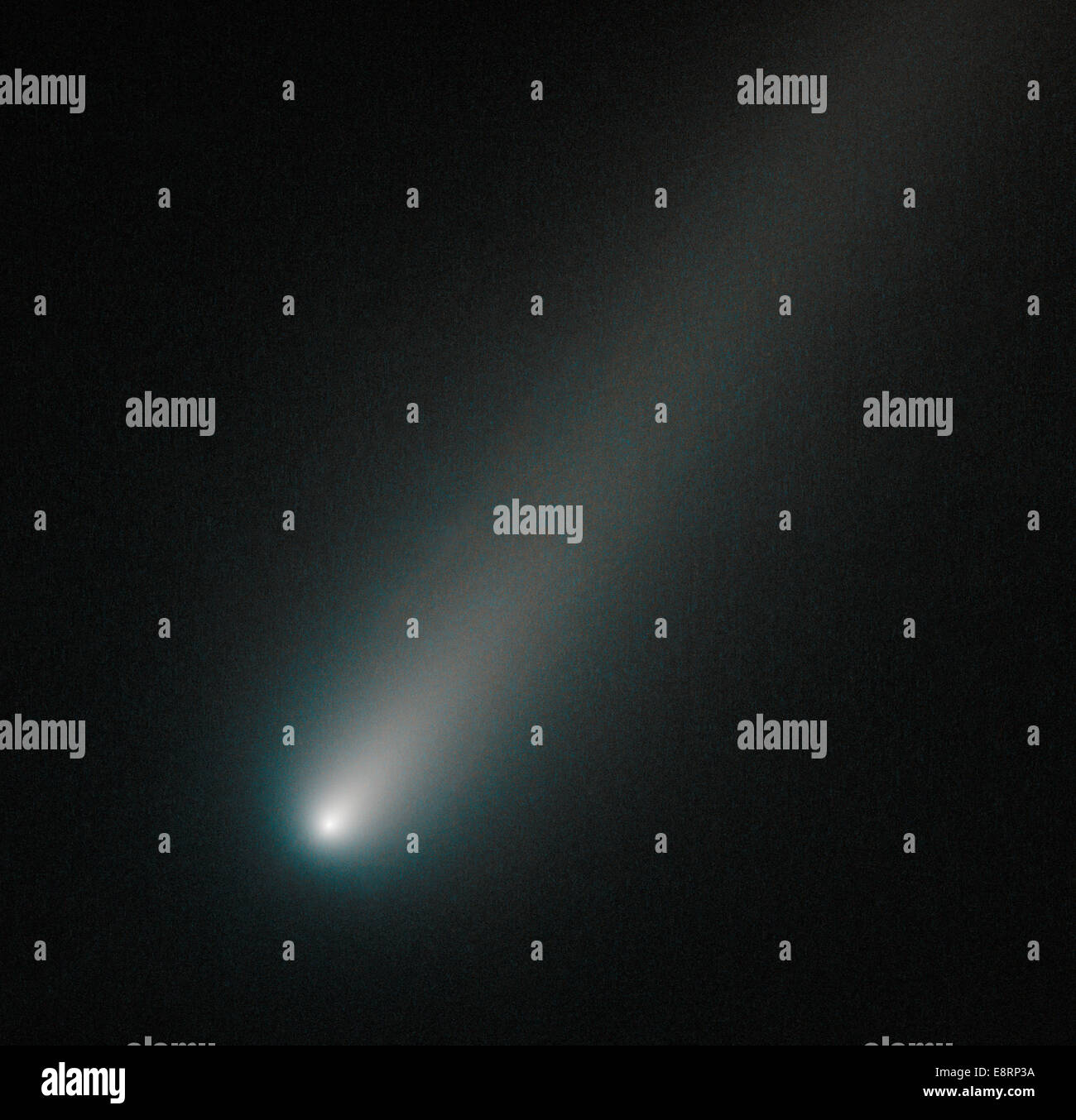 A recent image of Comet ISON, captured by Hubble, shows the comet ...
