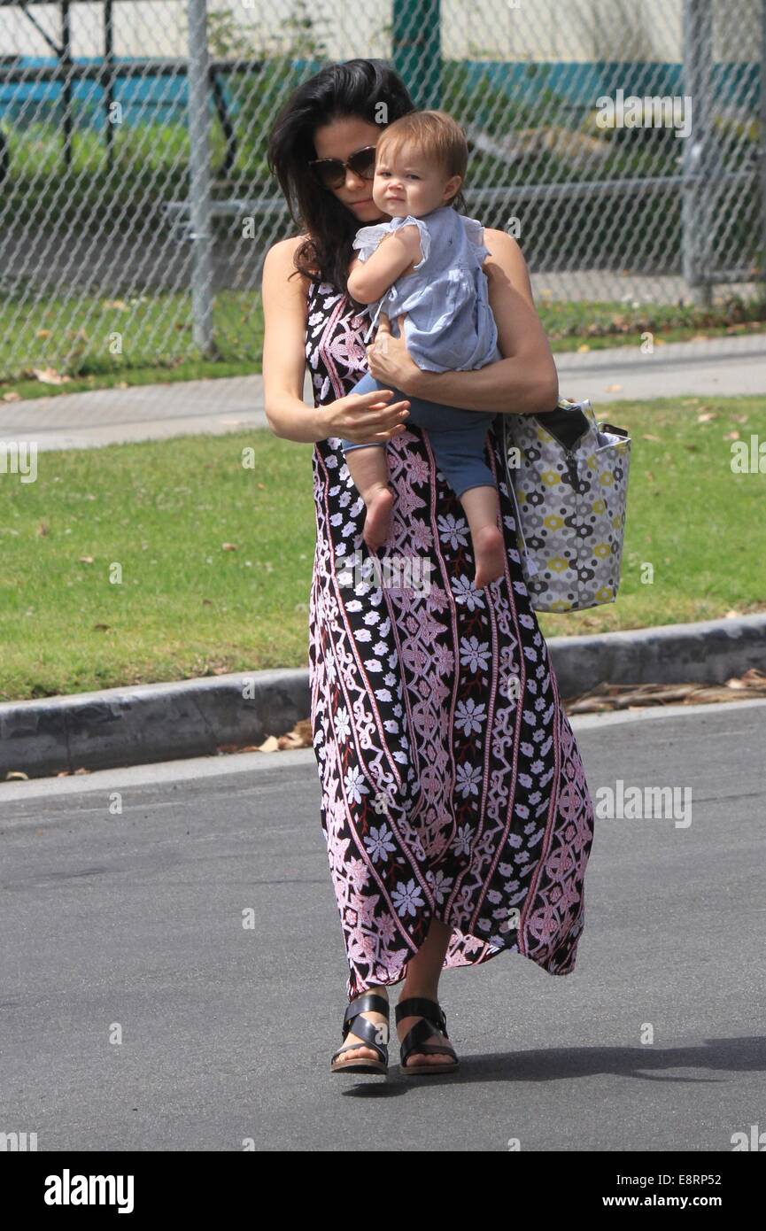Jenna dewan daughter everly tatum hi-res stock photography and images ...