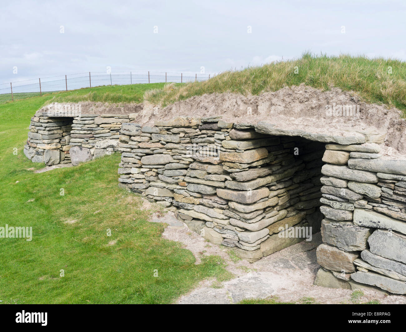 Knap of Howar, a Neolithic settlement on Papa Westray, the settlement ...