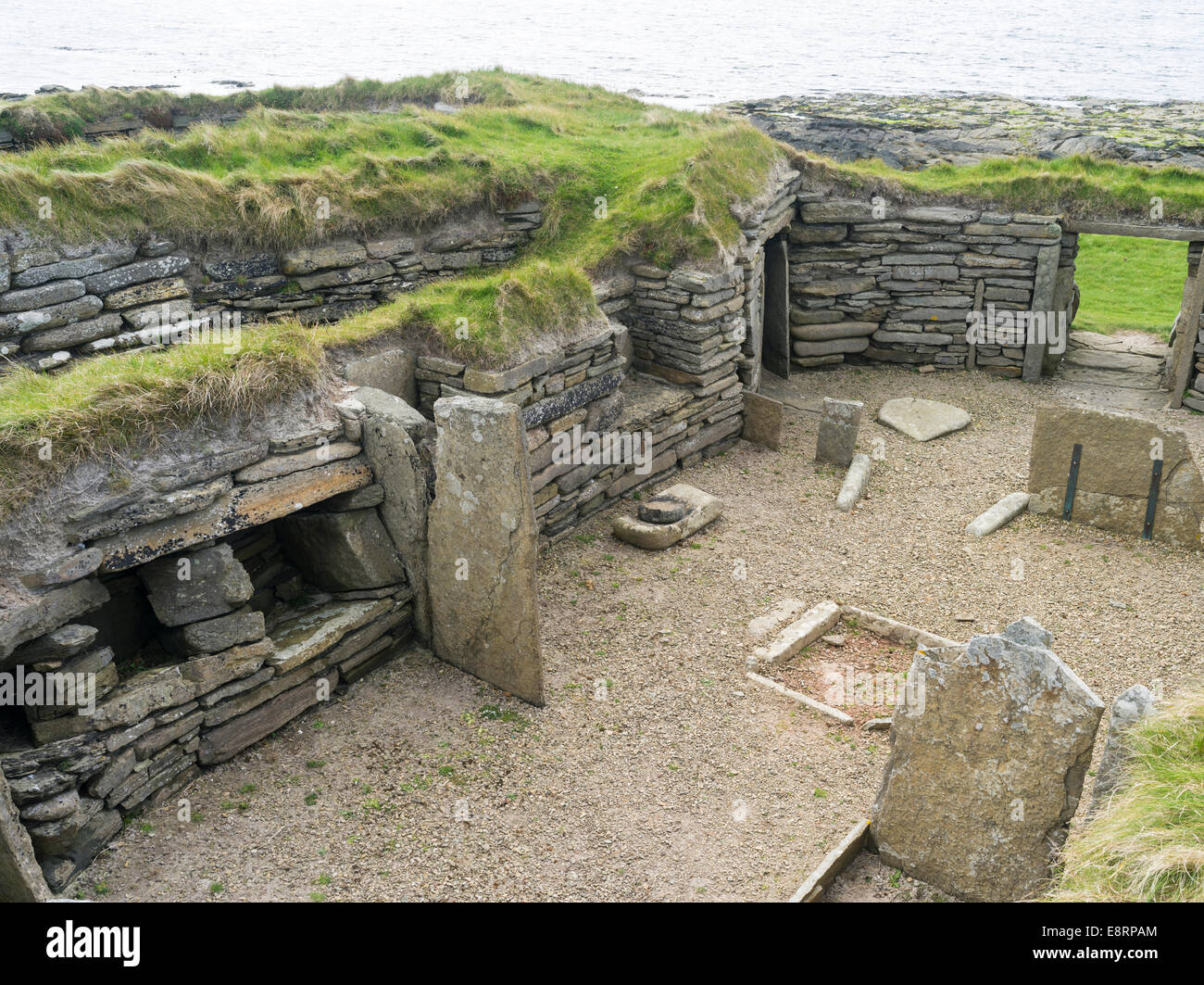 Knap of Howar, a Neolithic settlement on Papa Westray, the settlement ...