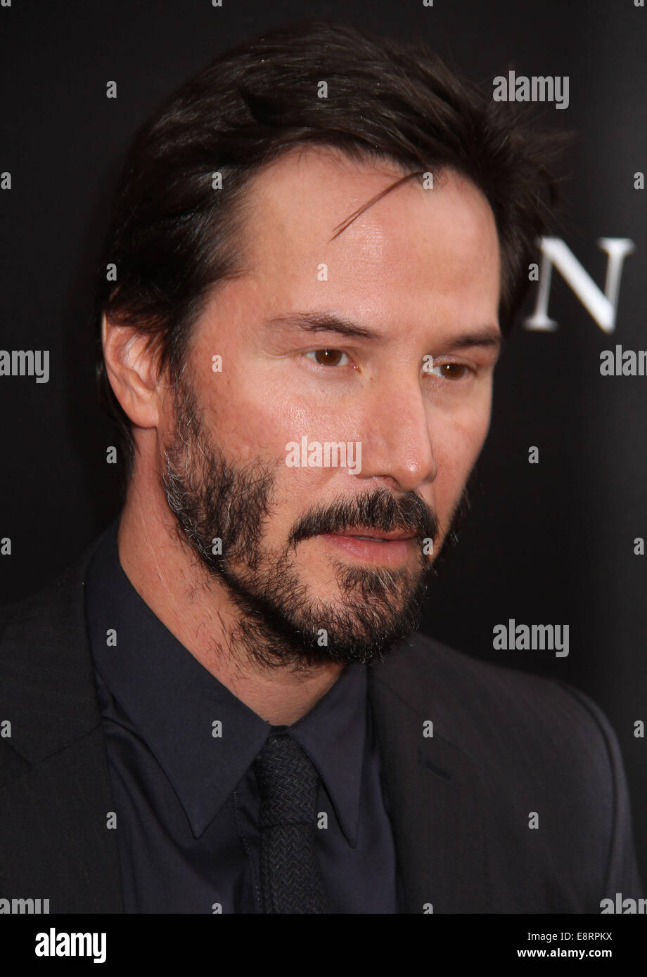 New York, New York, USA. 13th Oct, 2014. Actor KEANU REEVES attends the ...