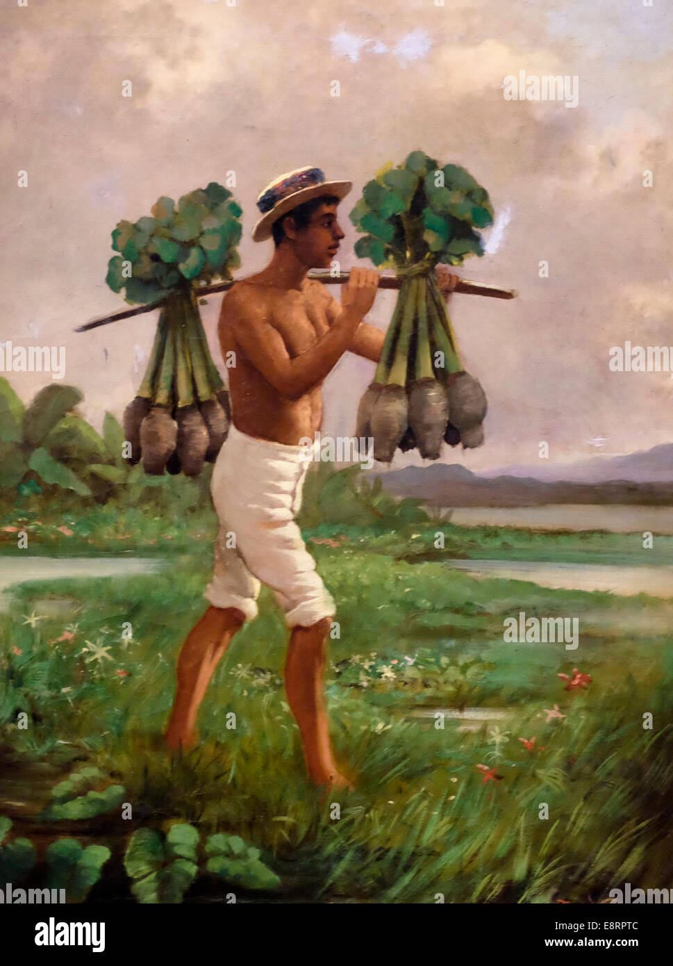 Man with yoke hi-res stock photography and images - Alamy