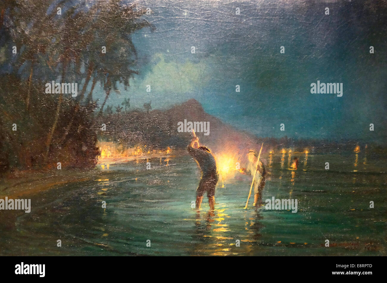 Torch fishing hi-res stock photography and images - Alamy