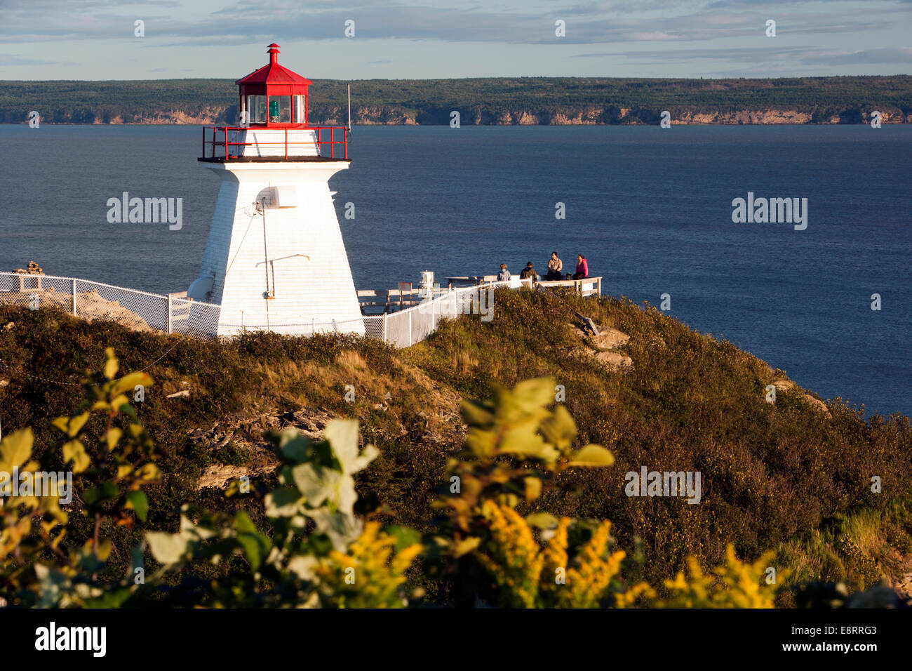 Cape Enrage Lightstation - New Brunswick, Canada Stock Photo - Alamy