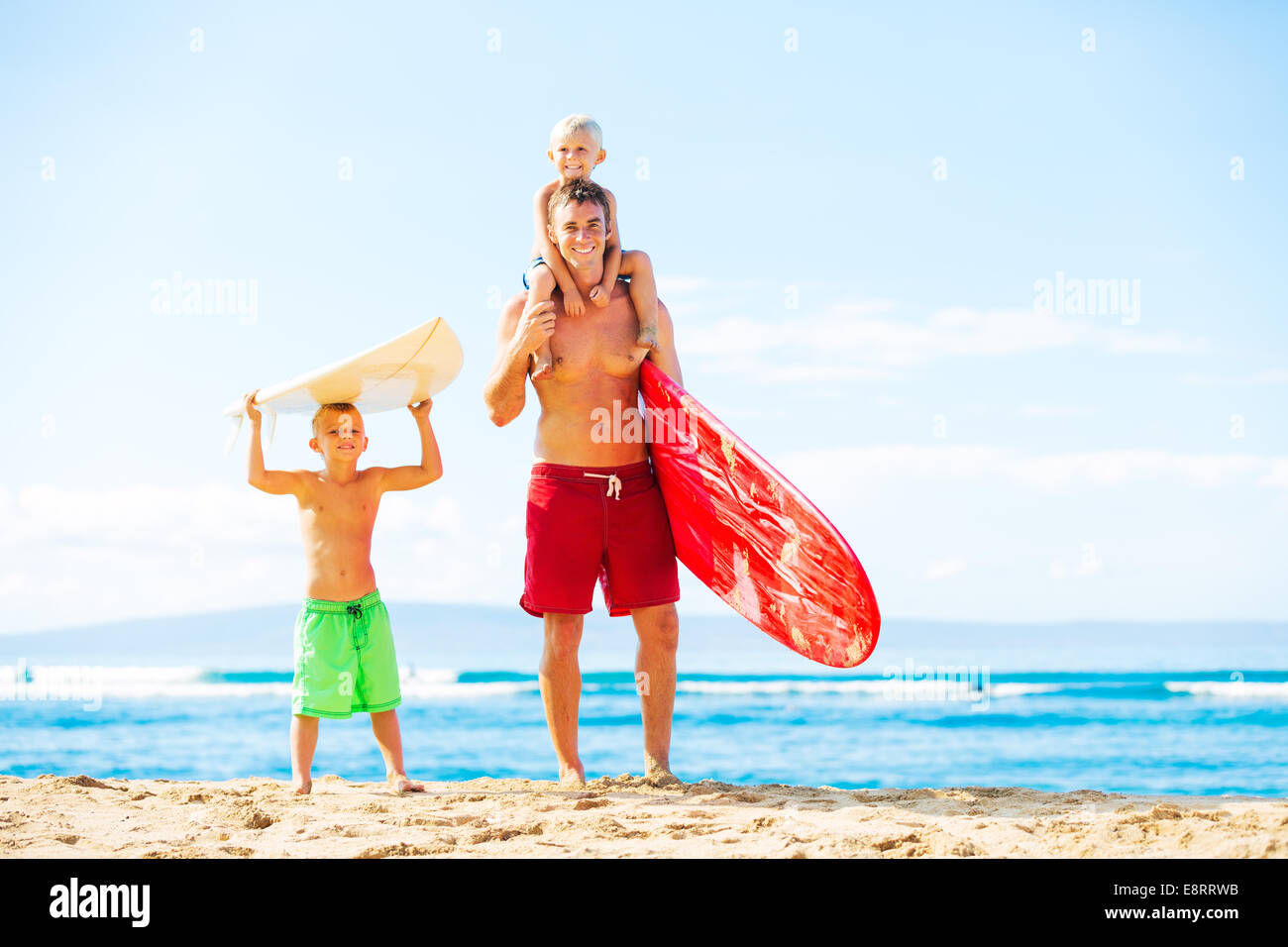 Dad and sons hi-res stock photography and images - Alamy