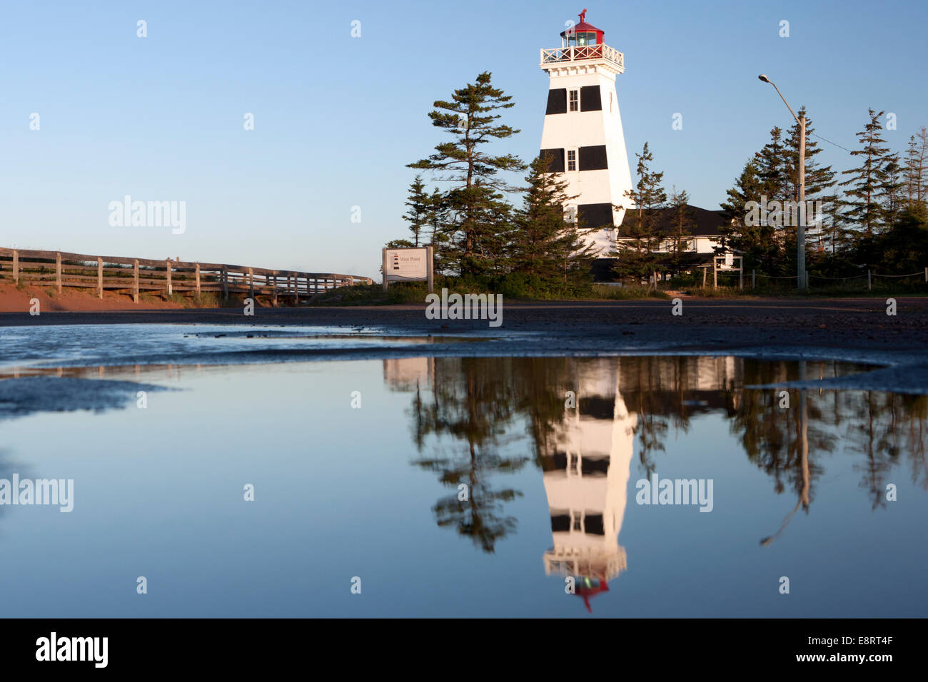 Reflections of West Point Lighthouse - West Point, Prince Edward Island ...