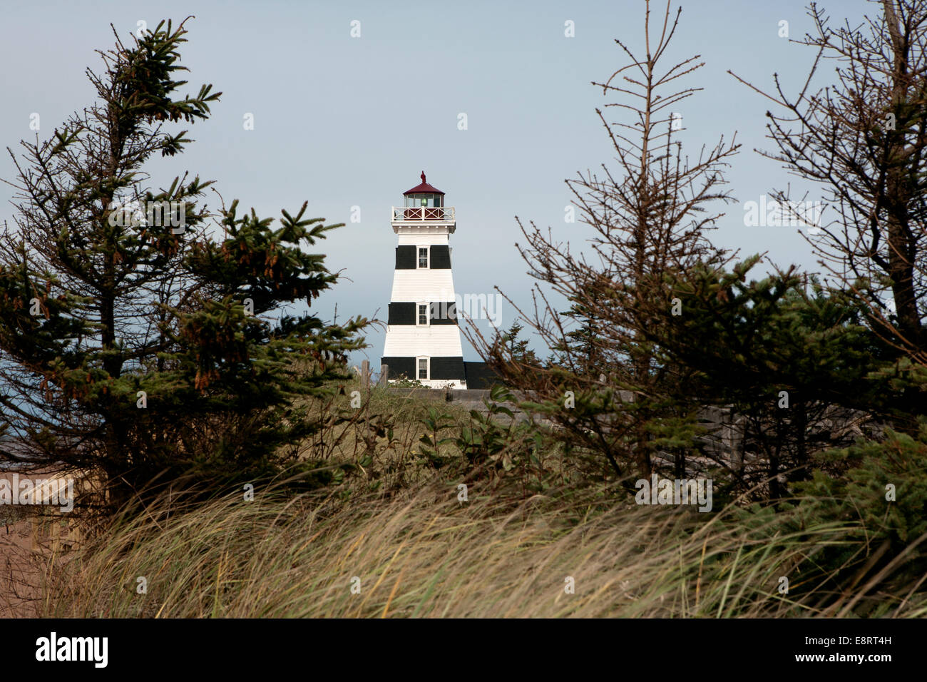West point lighthouse, pei hi-res stock photography and images - Alamy