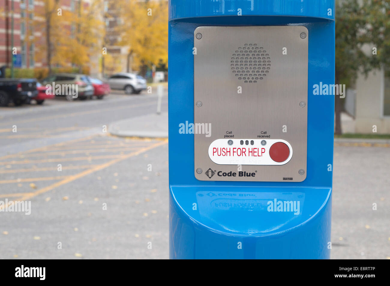 Emergency call box hi-res stock photography and images - Alamy