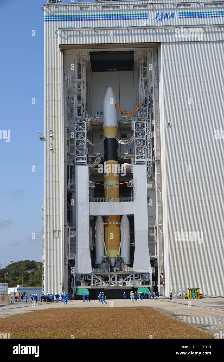 A Mitsubishi H-IIA rocket, developed by Mitsubishi Heavy Industries ...