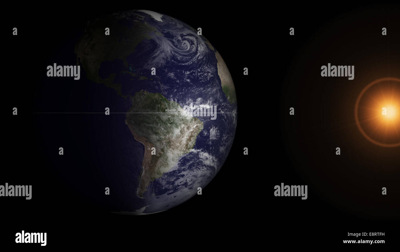Earth axis hi-res stock photography and images - Alamy