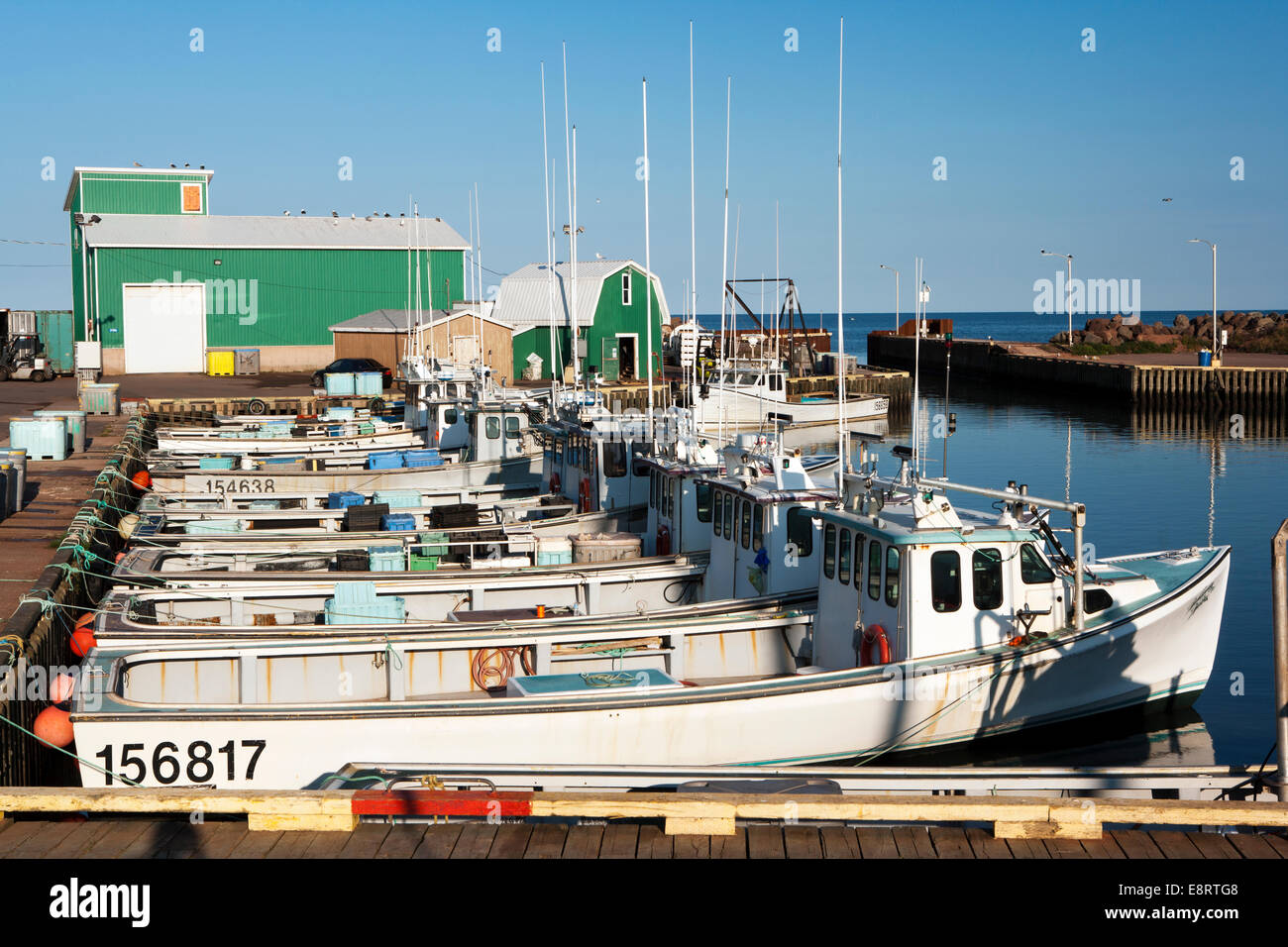 Seacow Pond Harbour - Seacow Pond, Prince Edward Island, Canada Stock ...