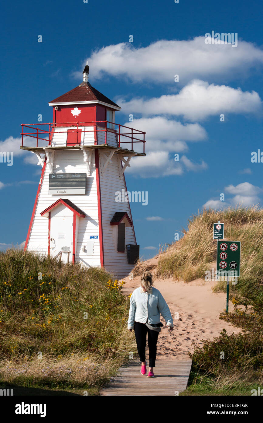 Covehead Harbour Lighthouse - Covehead, Prince Edward Island, Canada ...