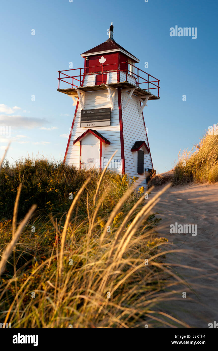 Covehead Harbour Lighthouse - Covehead, Prince Edward Island, Canada ...