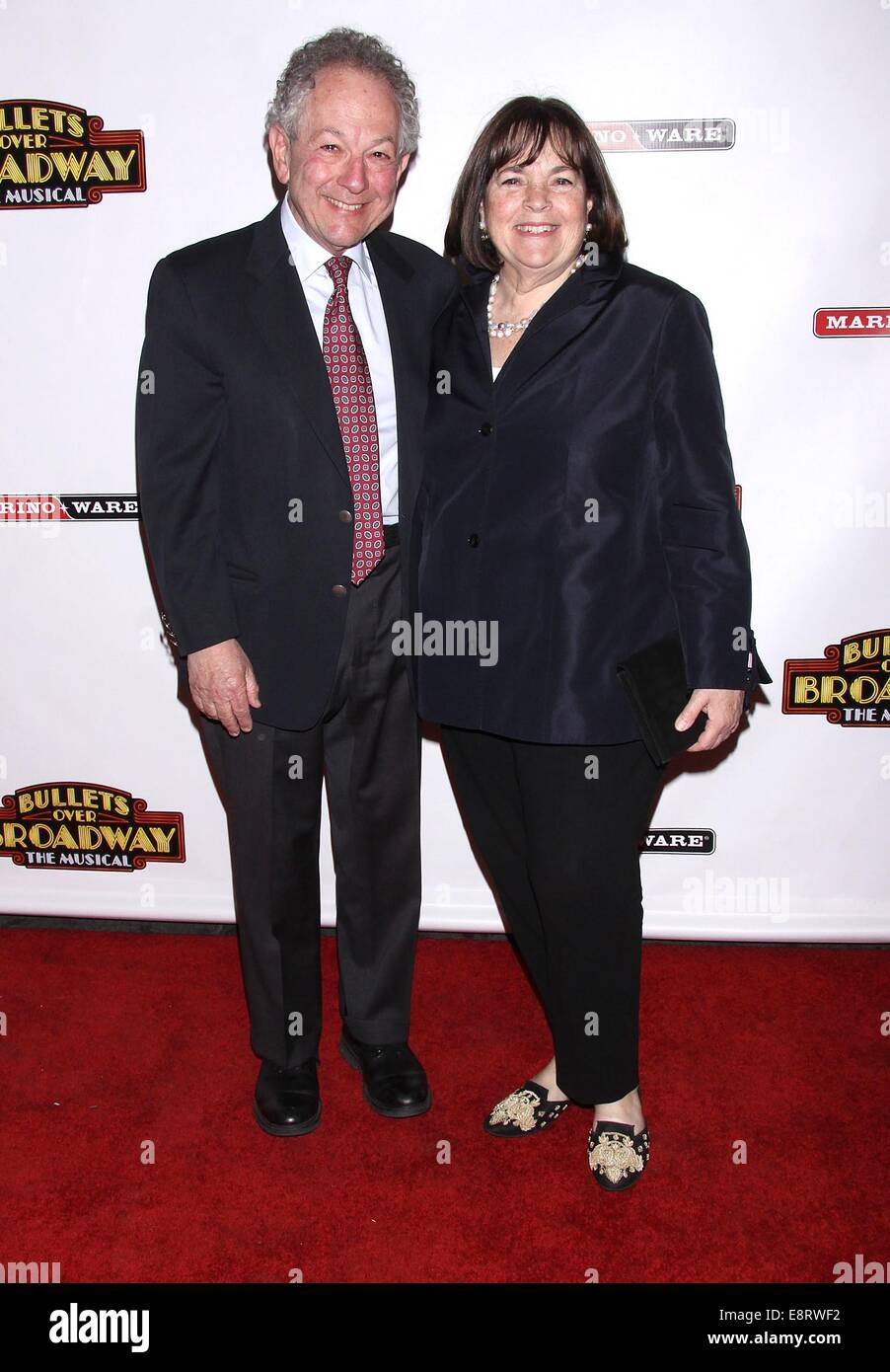 Opening night of the musical Bullets Over Broadway at the St. James ...