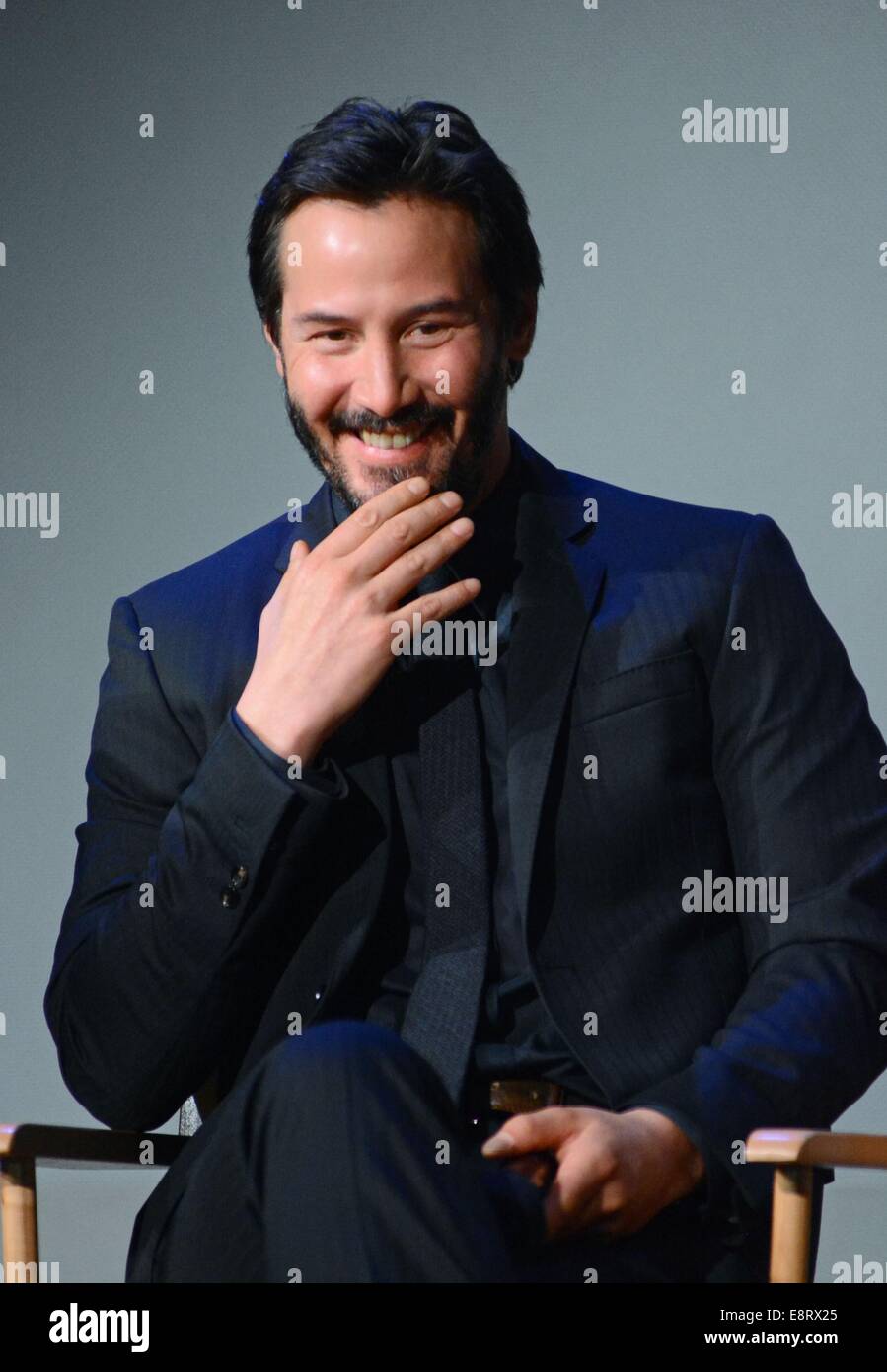 New York, NY, USA. 13th Oct, 2014. Keanu Reeves at in-store appearance ...