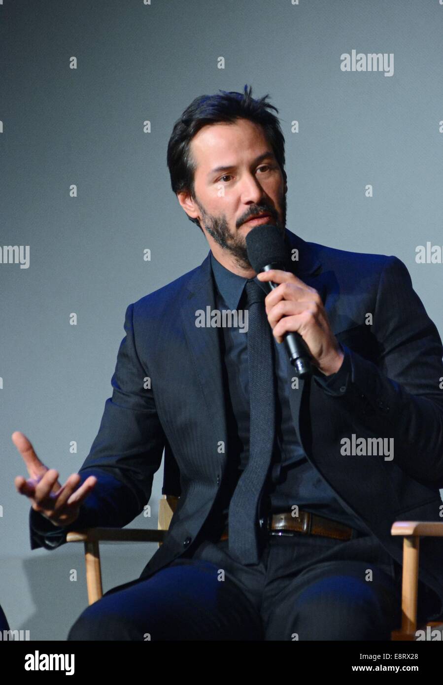 New York, NY, USA. 13th Oct, 2014. Keanu Reeves at in-store appearance ...