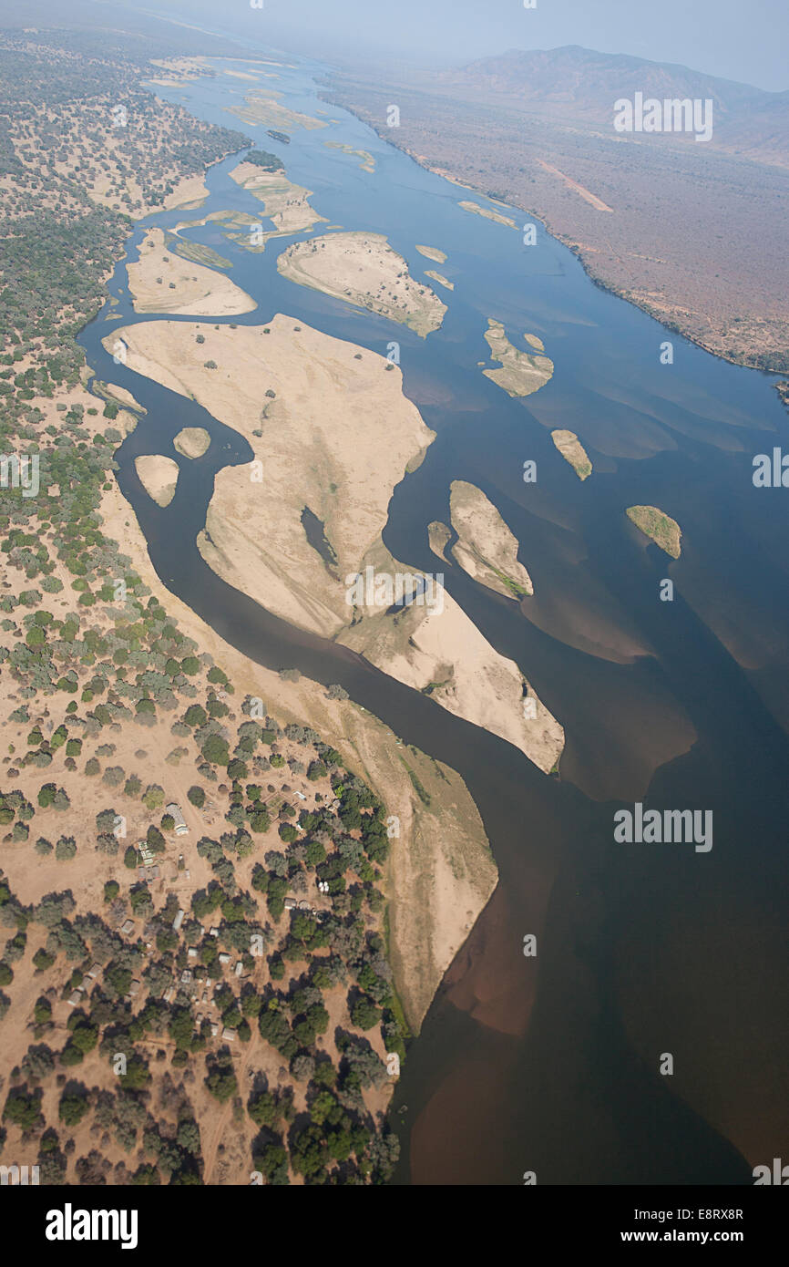 Zambezi river aerial not falls hi-res stock photography and images - Alamy