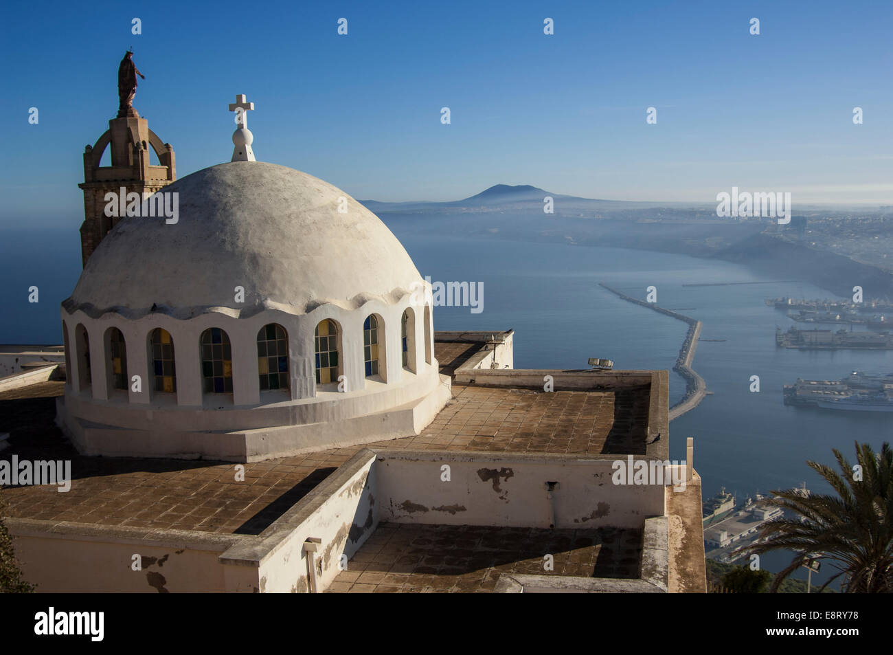 Spanish famous church in oran wharan algeria hi-res stock photography ...
