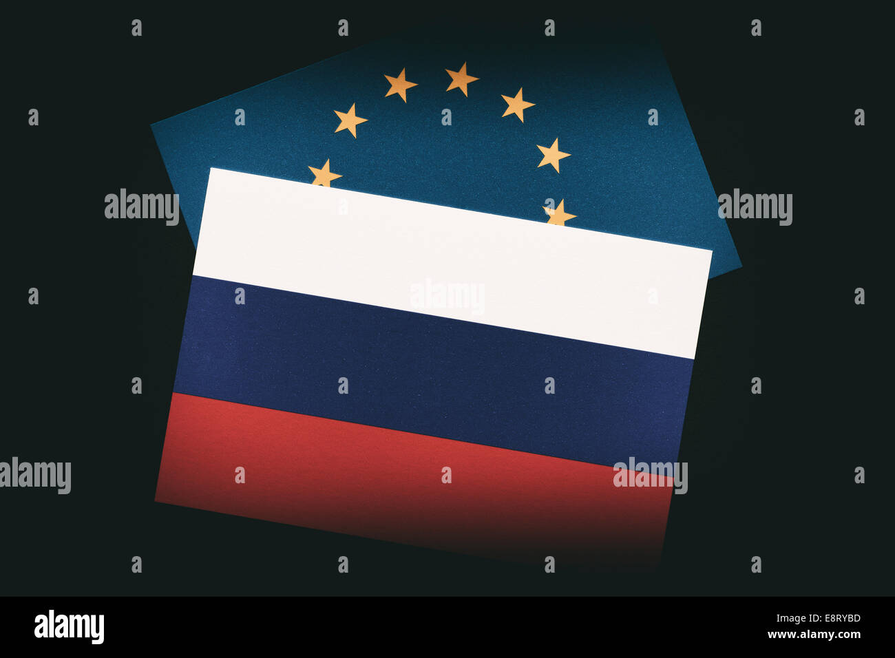 Russia european union flag hi-res stock photography and images - Alamy