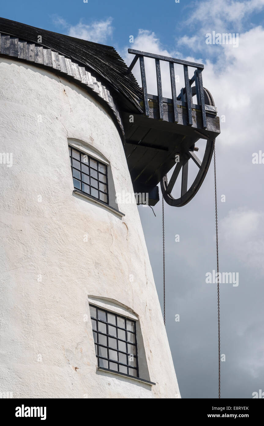 Melin Llynnon Windmill Llanddeusant on Anglesey North Wales Stock Photo ...