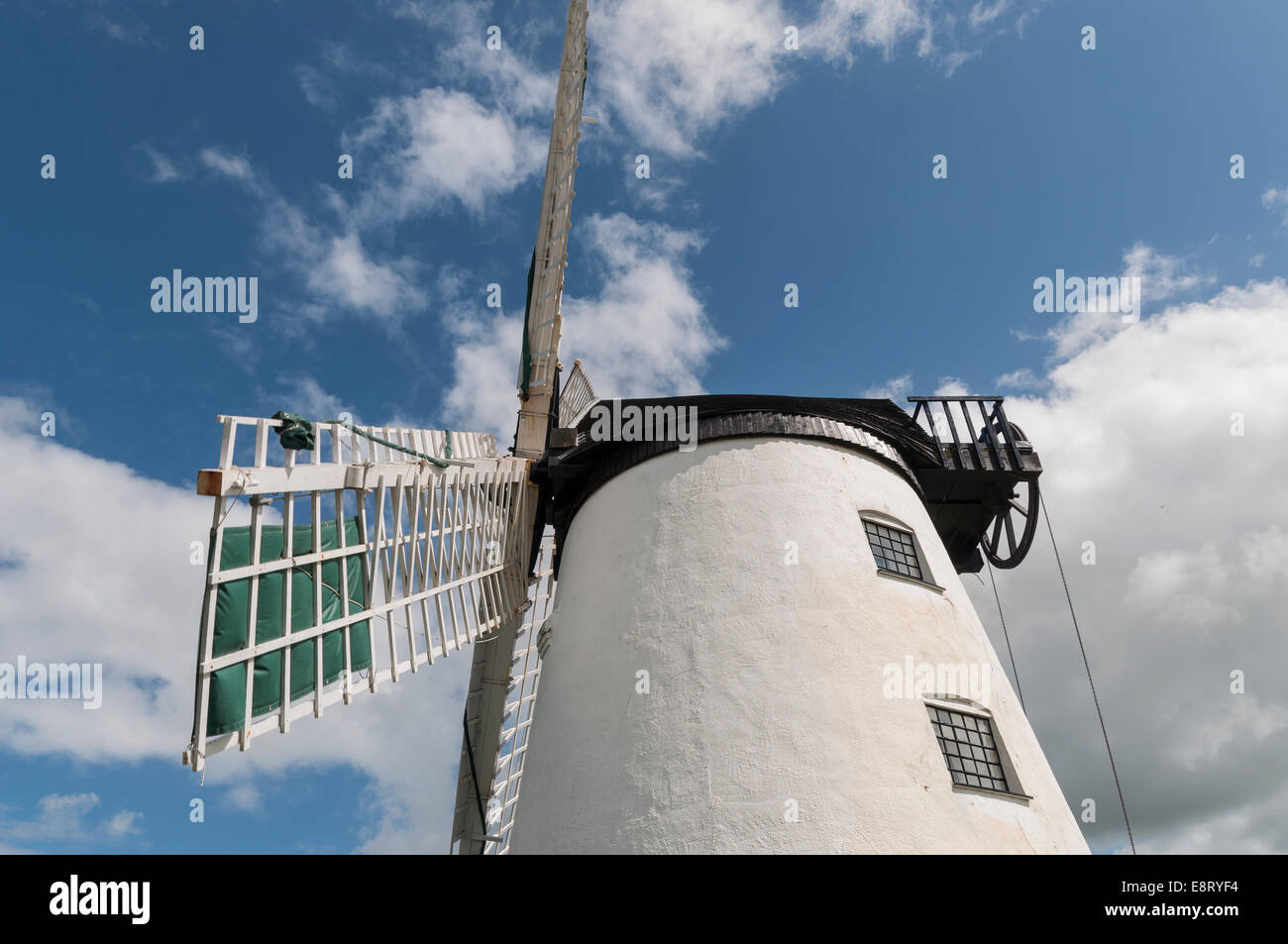 Melin Llynnon Windmill Llanddeusant on Anglesey North Wales Stock Photo ...