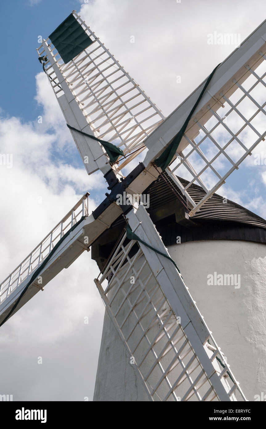 Melin Llynnon Windmill Llanddeusant on Anglesey North Wales Stock Photo ...