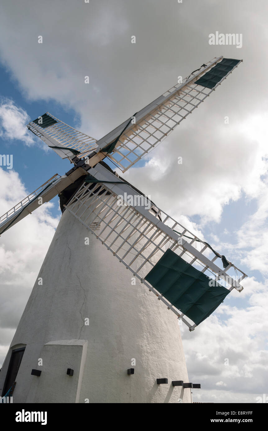 Melin Llynnon Windmill Llanddeusant on Anglesey North Wales Stock Photo ...