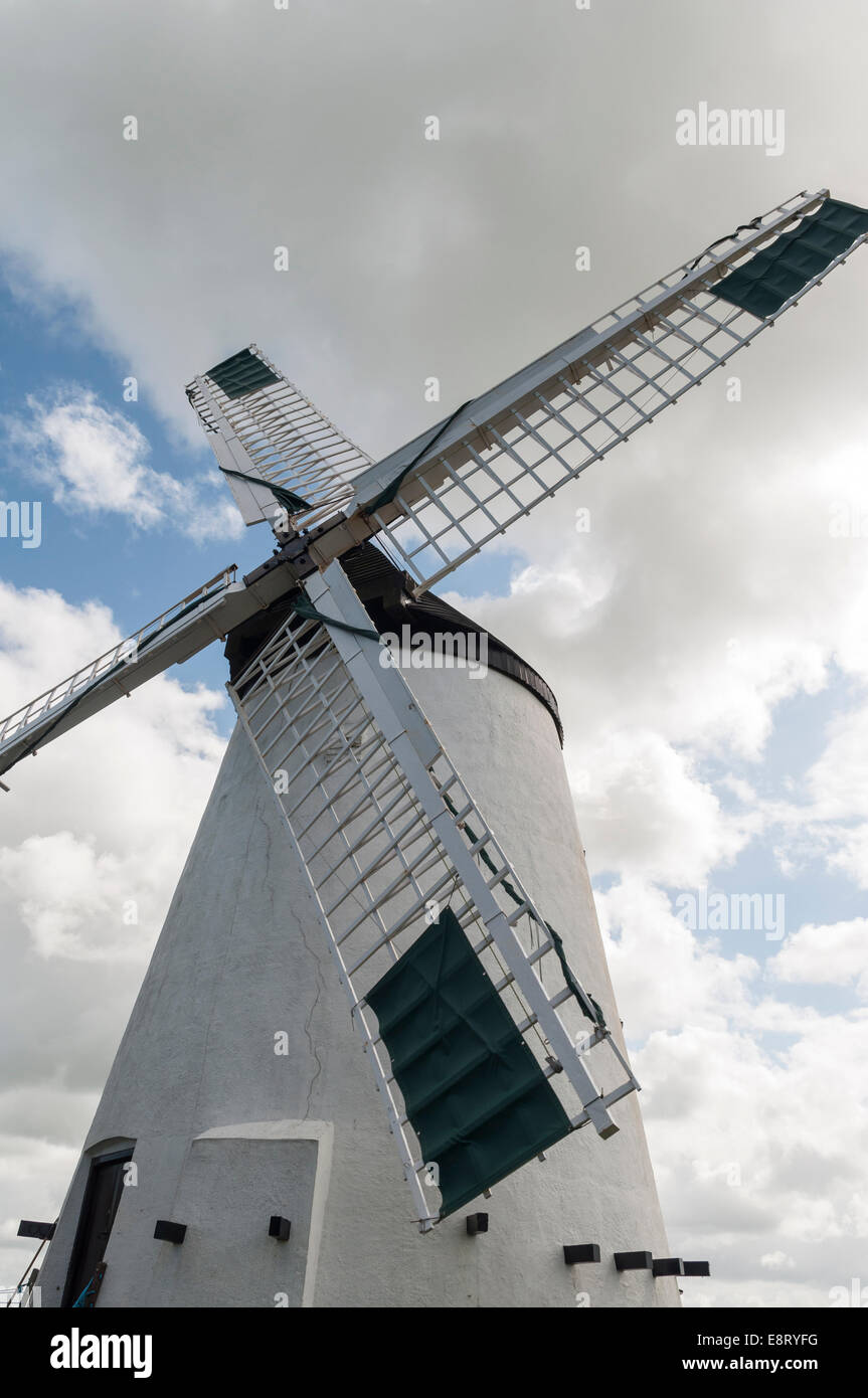 Melin Llynnon Windmill Llanddeusant on Anglesey North Wales Stock Photo ...