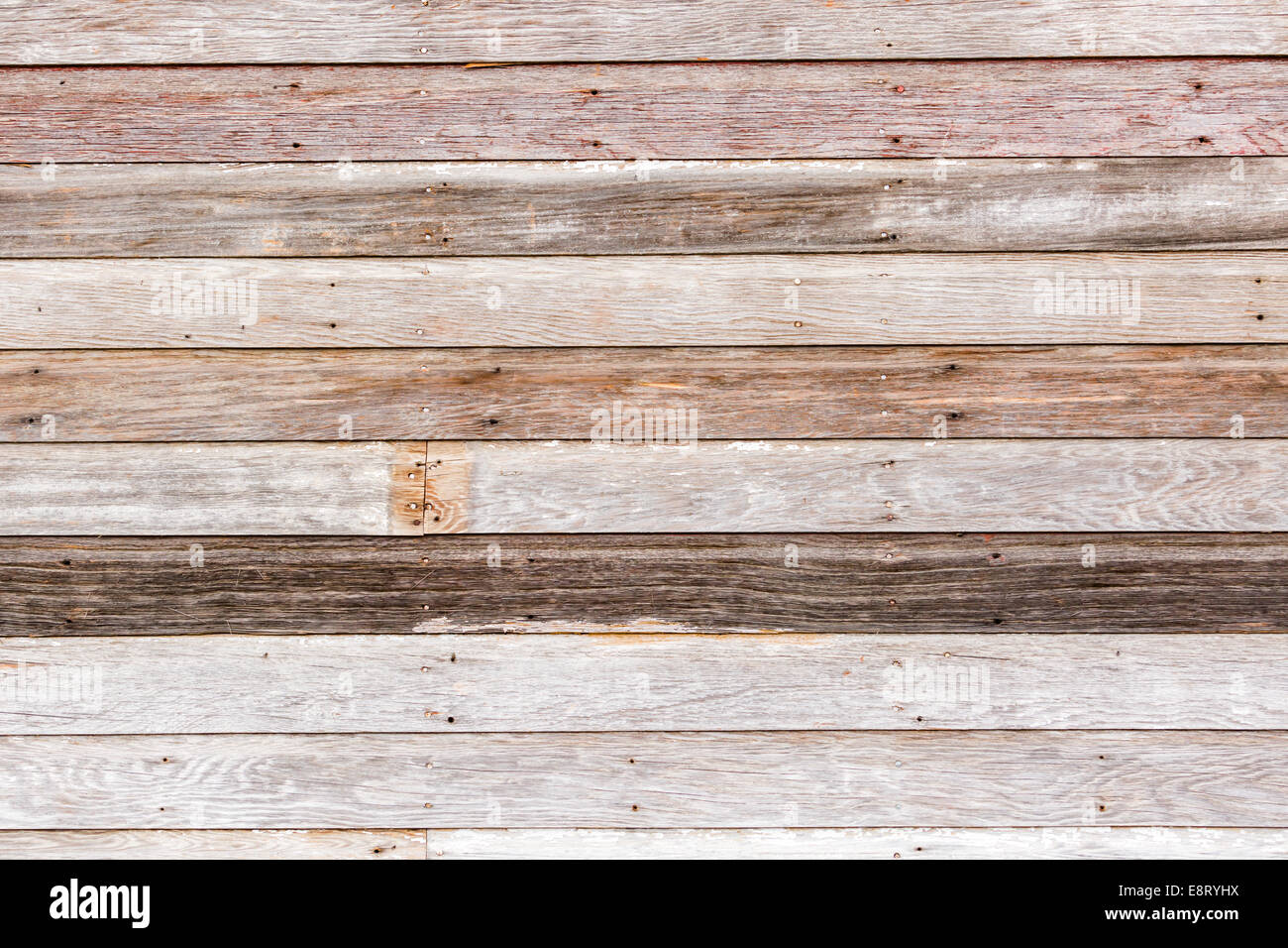 Weathered wood siding of old barn Stock Photo - Alamy