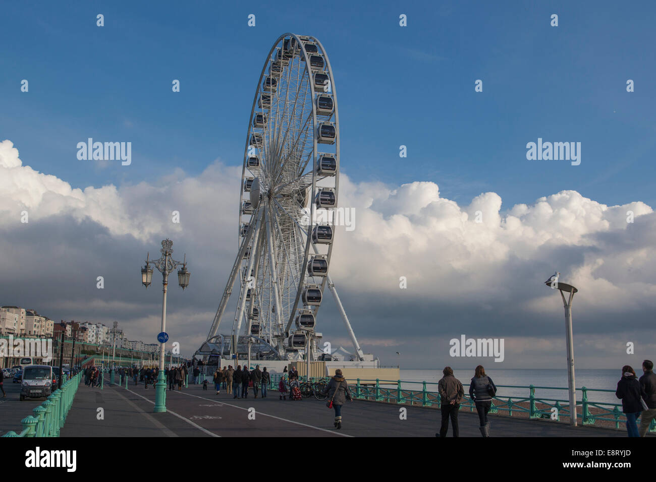 The Brighton wheel tourist attraction Stock Photo - Alamy